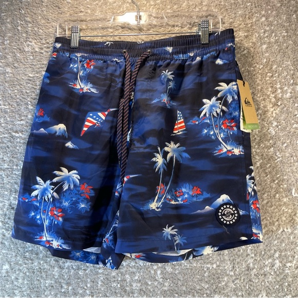Quiksilver | Shorts | Quiksilver Uncle Sam Recycled Volley 7 Shorts ...